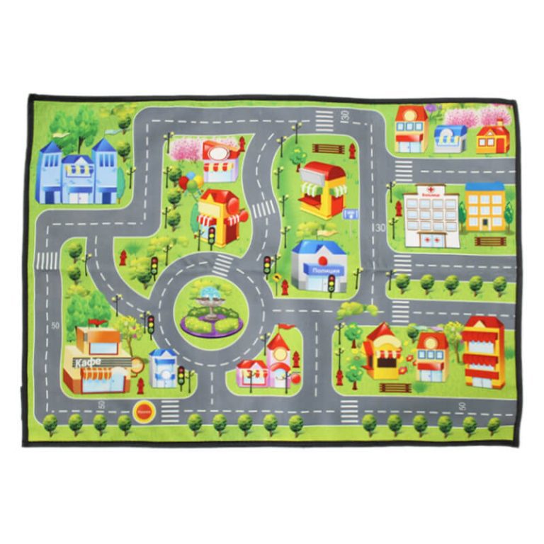 City Traffic Play Mat Children Traffic Car Map - Tomatgo