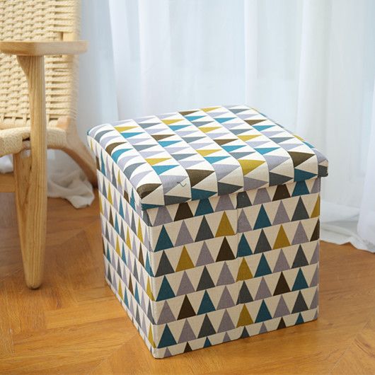 Geometry Ottoman Folding Cube - Tomatgo